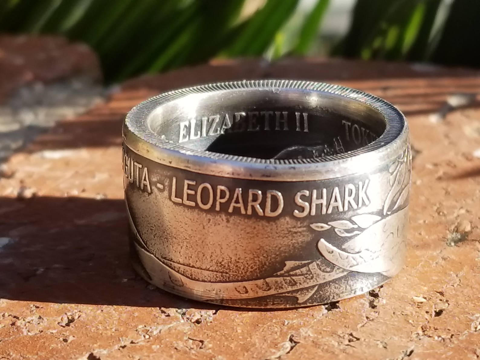2018 Tokelau Leopard Shark Coin Ring 1 Oz. .999 Pure Fine | Etsy