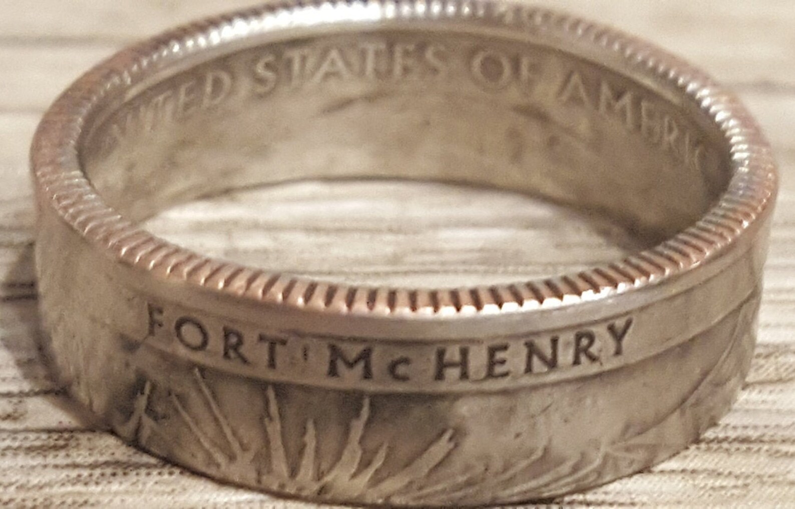 Silver US Quarter Ring Silver Coin Ring USA Silver Ring | Etsy