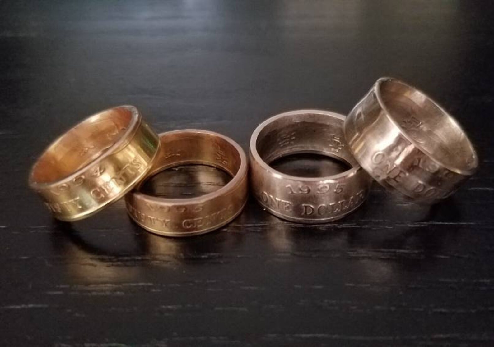 1960 Hong Kong One Dollar Coin Ring Promise Ring - Etsy UK