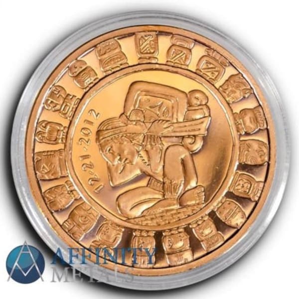 Aztec Gold Coin - Etsy