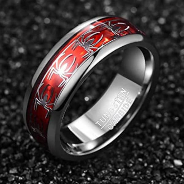 Spider Ring Men - Etsy