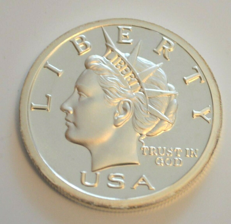 RARE 2006 Puerto Rico 20 Dollar 1oz Silver Coin Ring. mens - Etsy