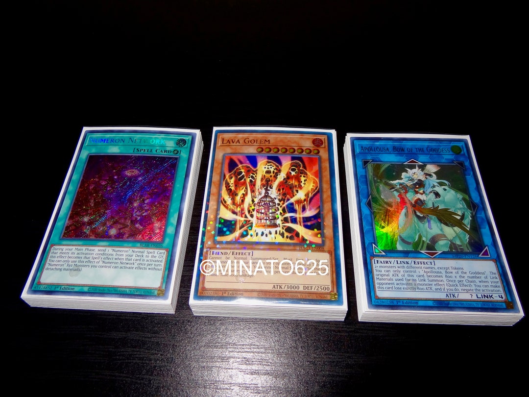 Yugioh Custom Designed Numeron Deck - Etsy