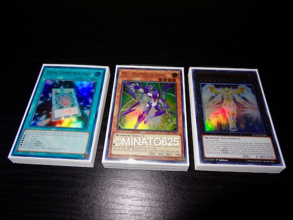 Yugioh Zexal Number Cards 1 99