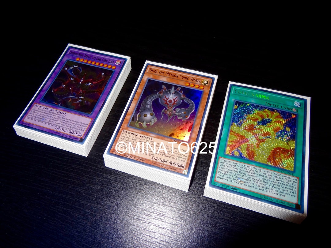 Yugioh Custom Designed Cubic Deck - Etsy Australia