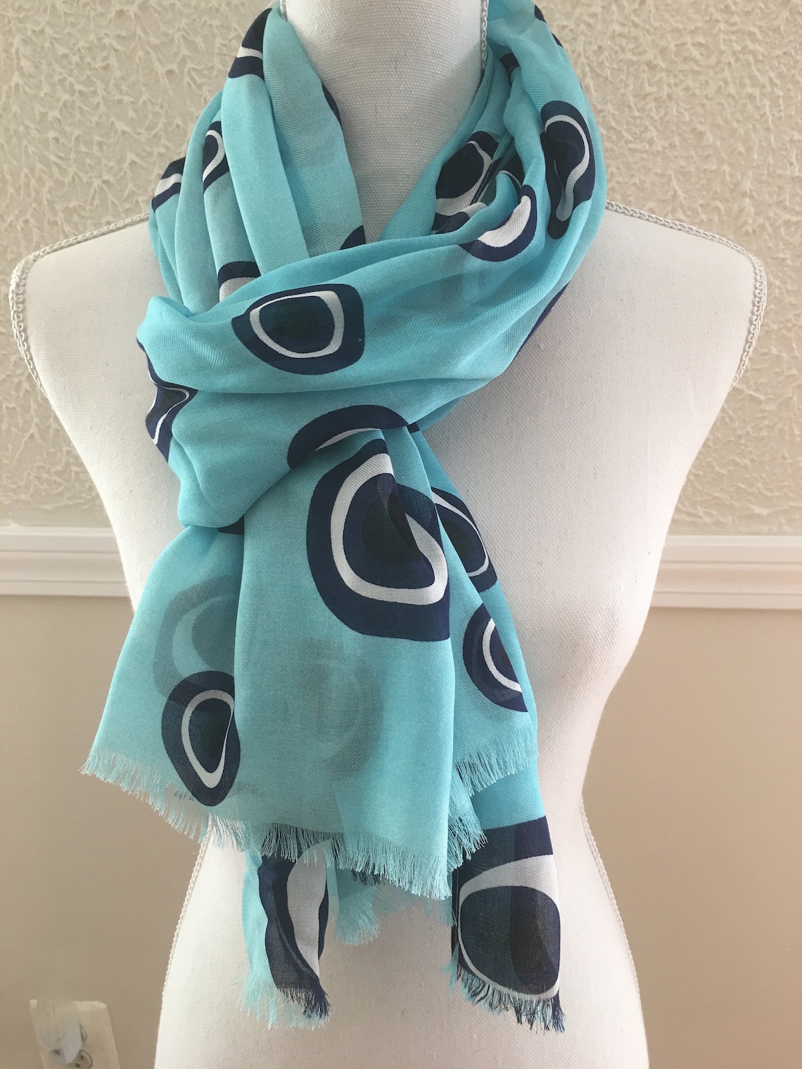 Evil Eye Scarf - Etsy