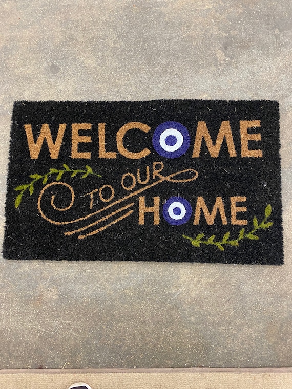Evil Eye Door Mat | Etsy