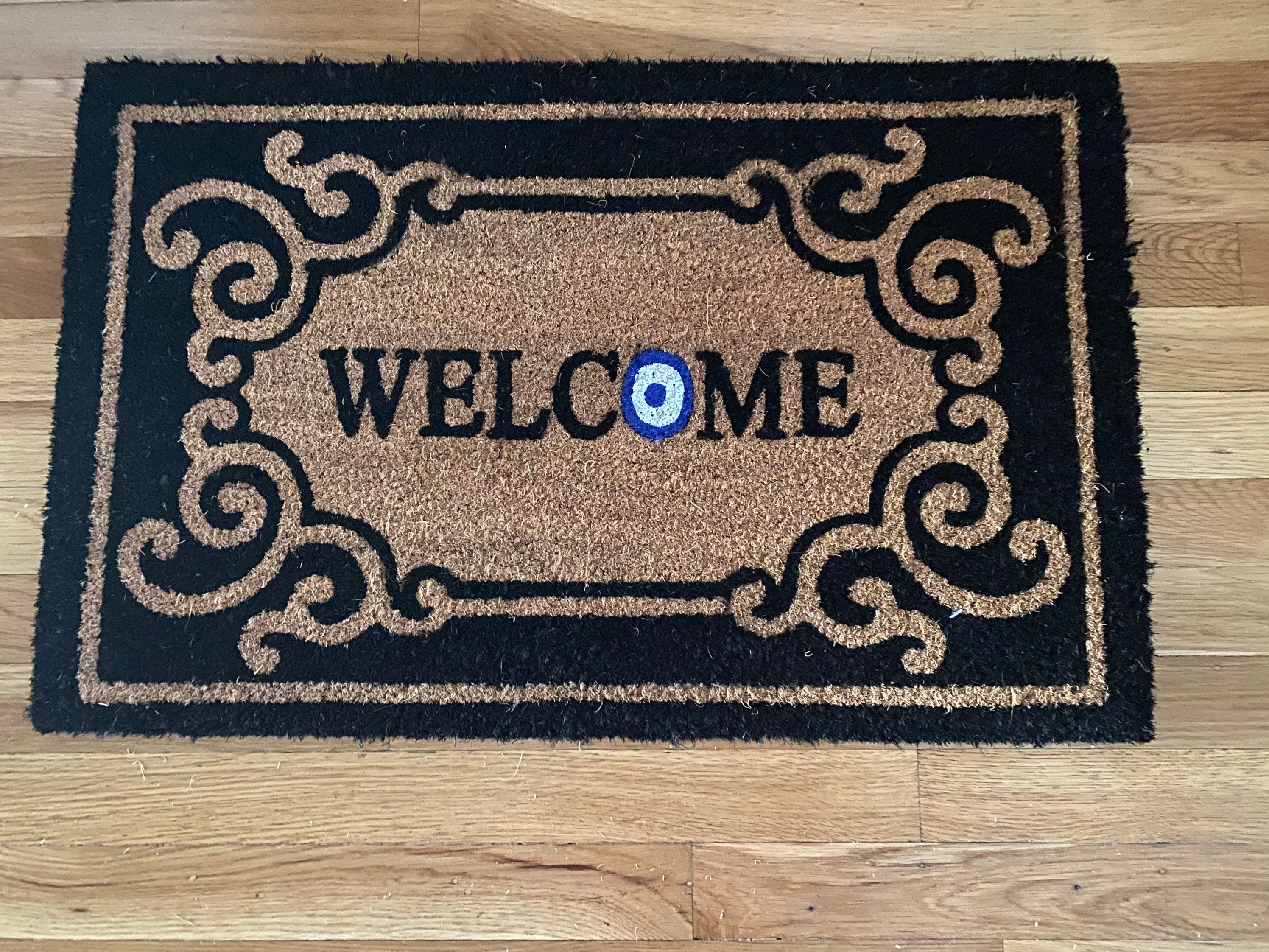 Evil Eye Door Mat - Etsy