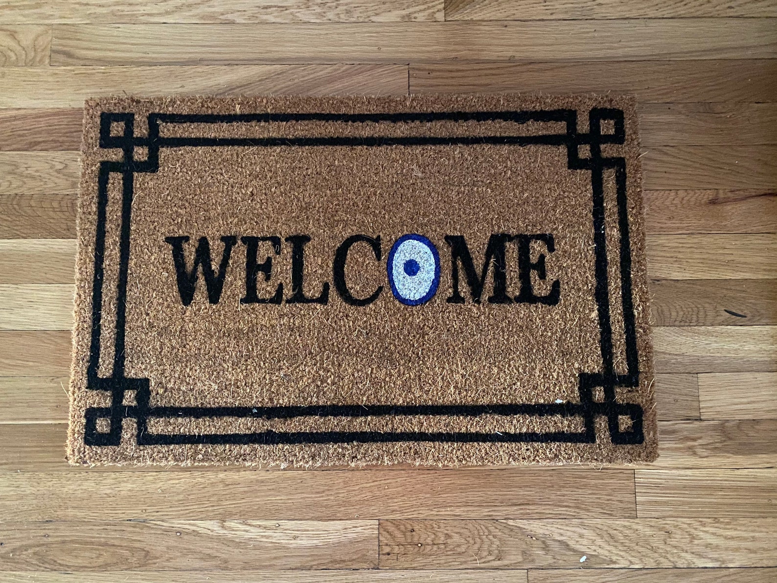 Evil Eye Door Mat - Etsy