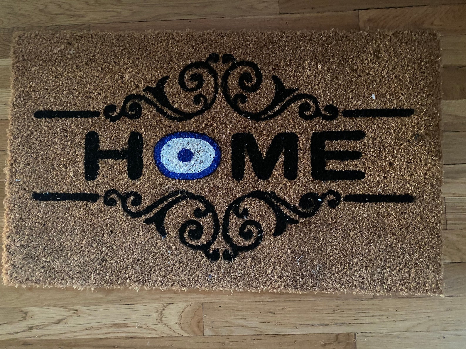 Evil Eye Door Mat - Etsy