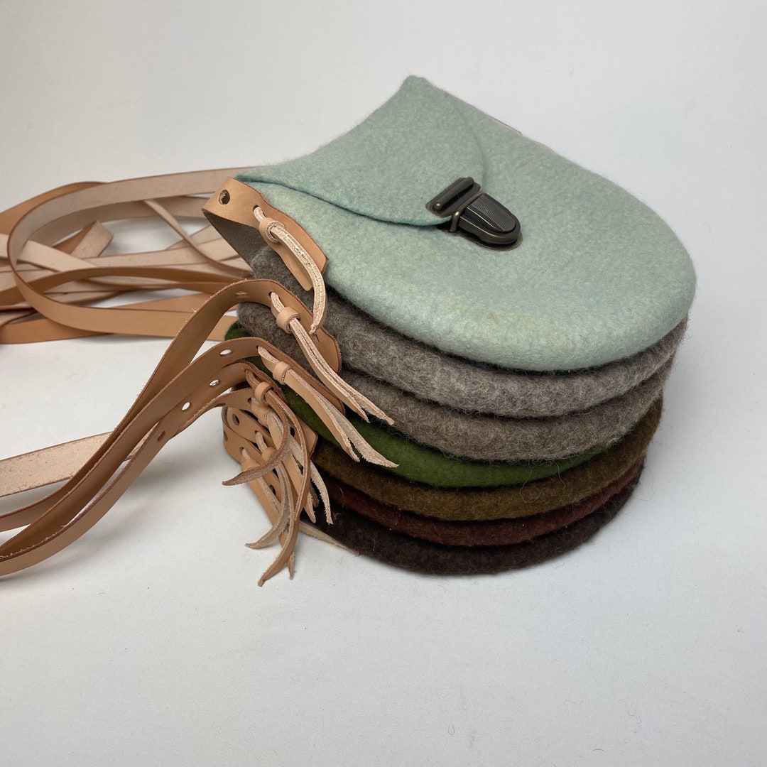 Small Felted Shoulder Bag - Etsy