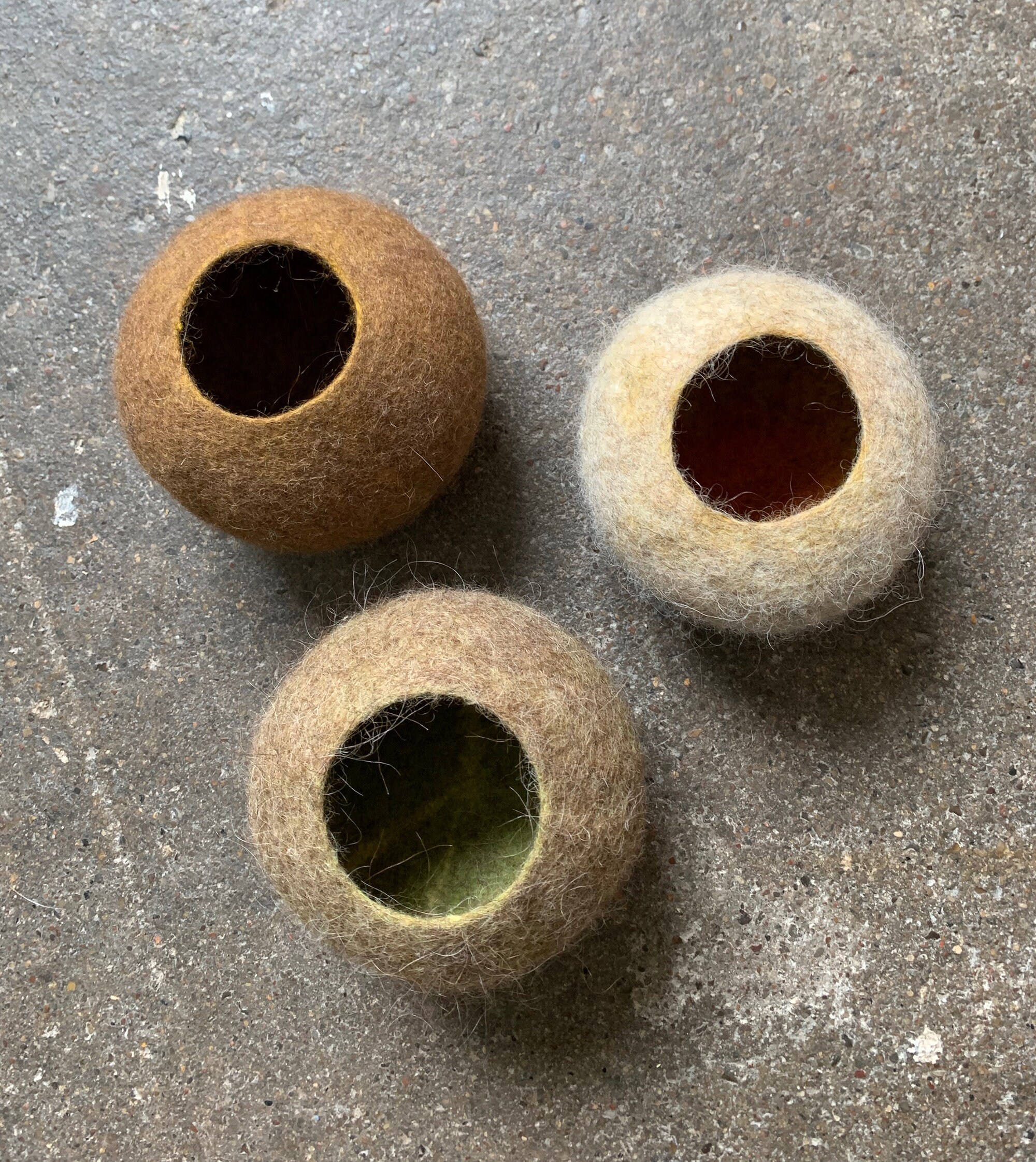 Small Felted Vessel - Etsy