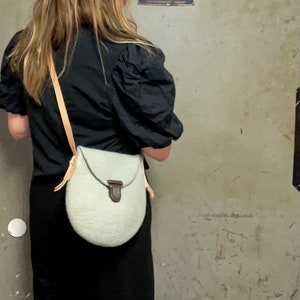 Small Felted Shoulder Bag - Etsy
