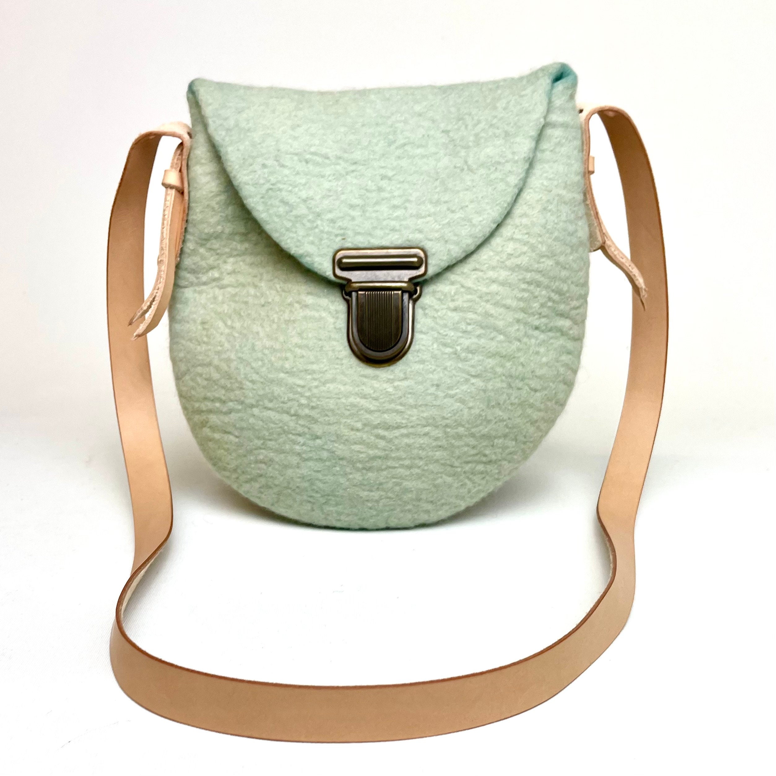 Small Felted Shoulder Bag - Etsy