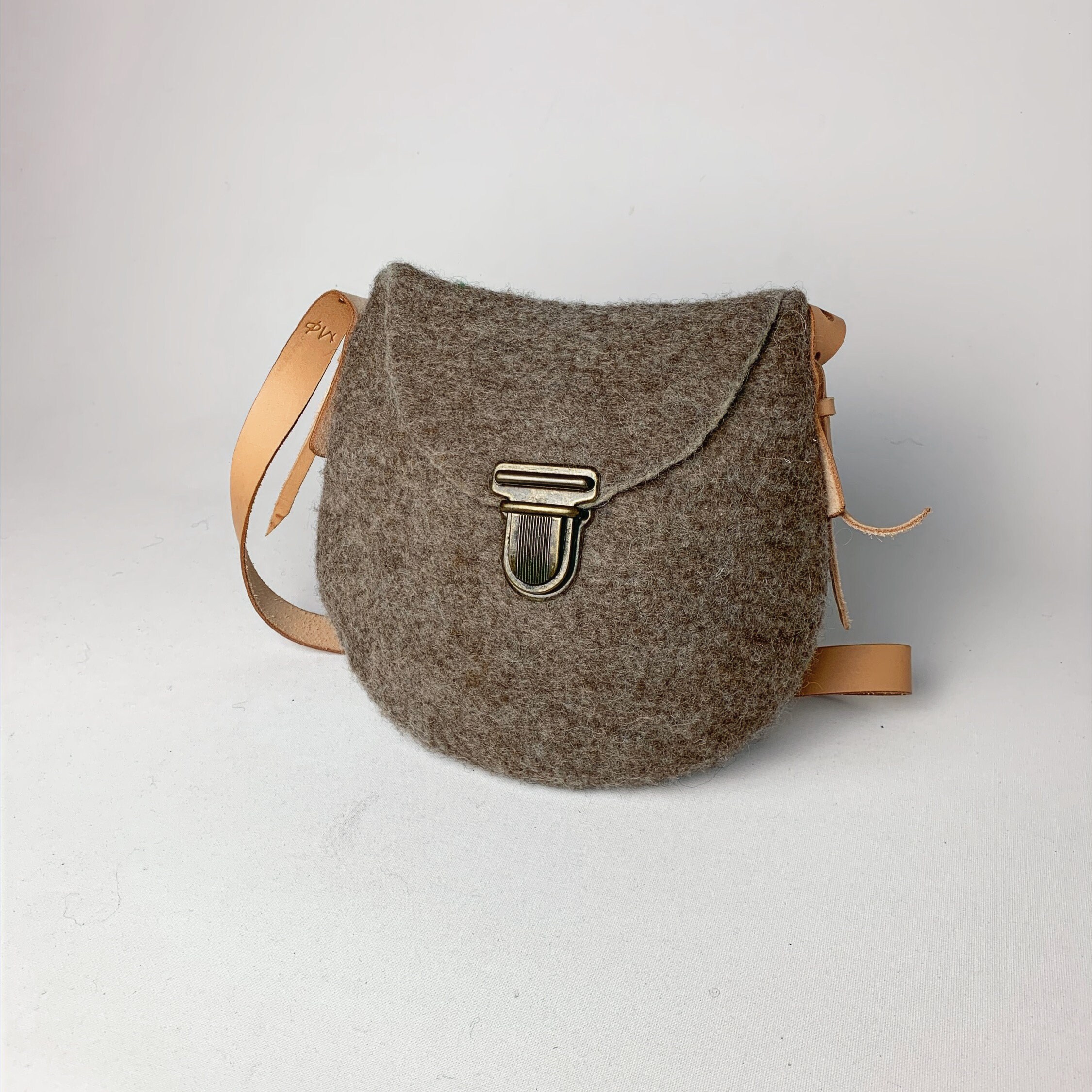 Small Felted Shoulder Bag - Etsy