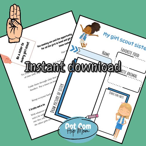 Girl Scout Daisy Petal Certificate