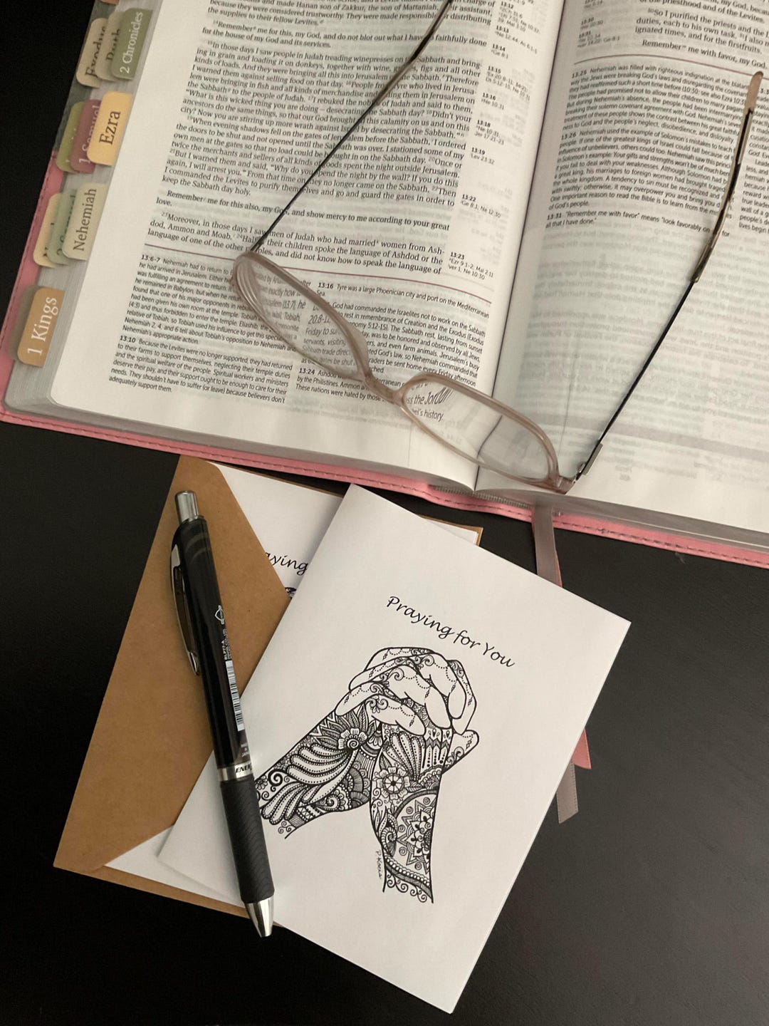 Notecards, Pray, Prayer, Praying, Zentangle, Art, Drawings, Pen and Ink ...