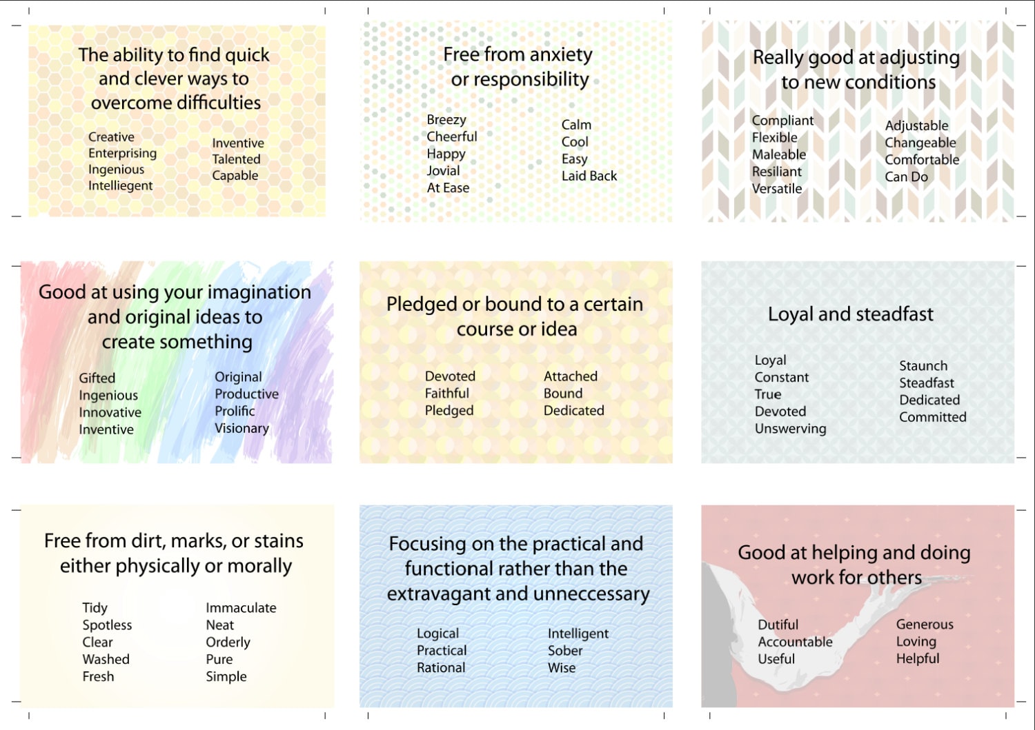 Strength Cards PDF Printable Cards 1 - 9 (of 50) - Etsy Singapore