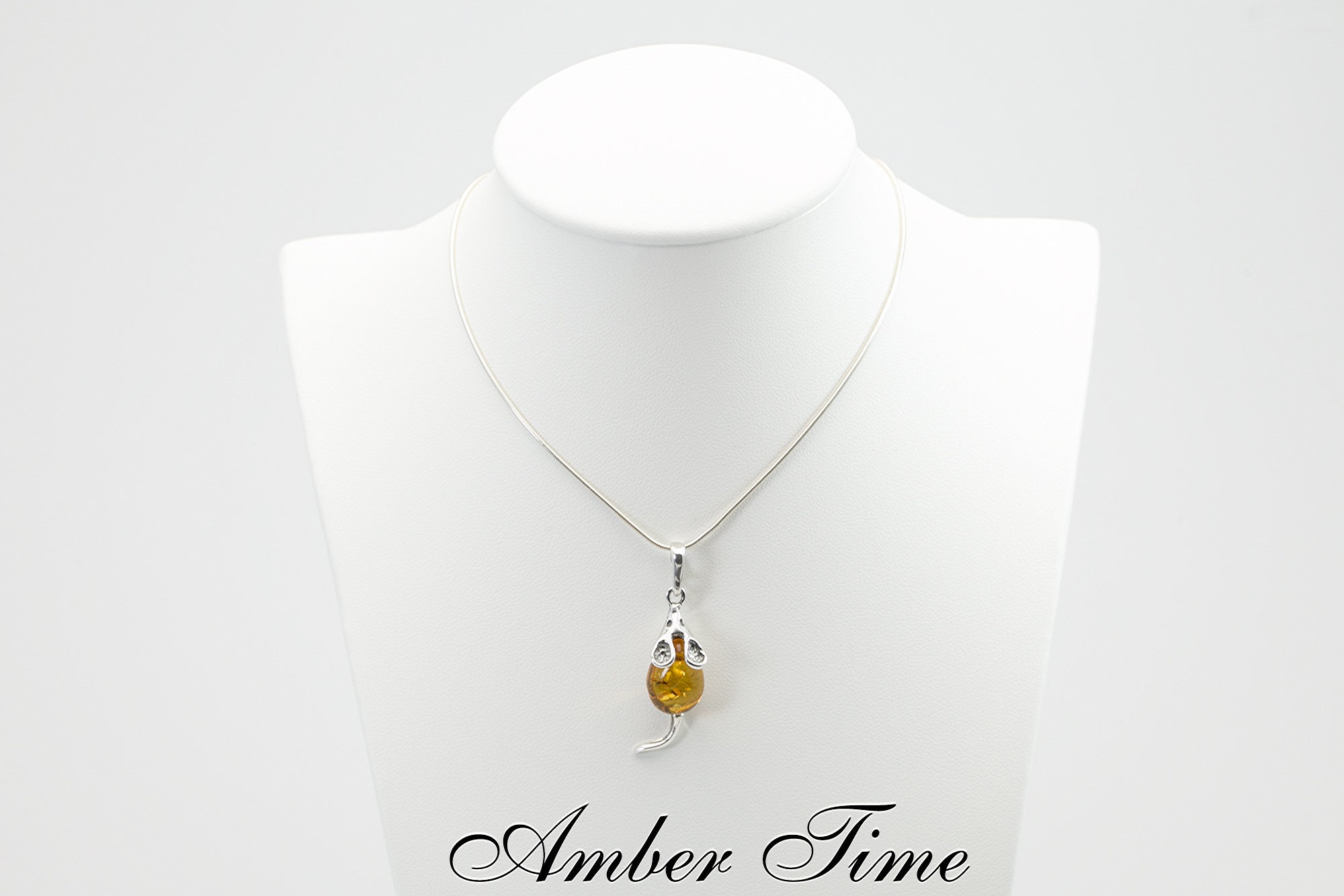 ZB0357 Mouse. Amber Mouse Pendant & Sterling Silver 925 - Etsy
