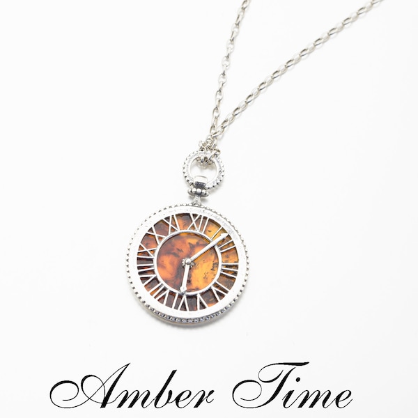 Amber Clock - Etsy