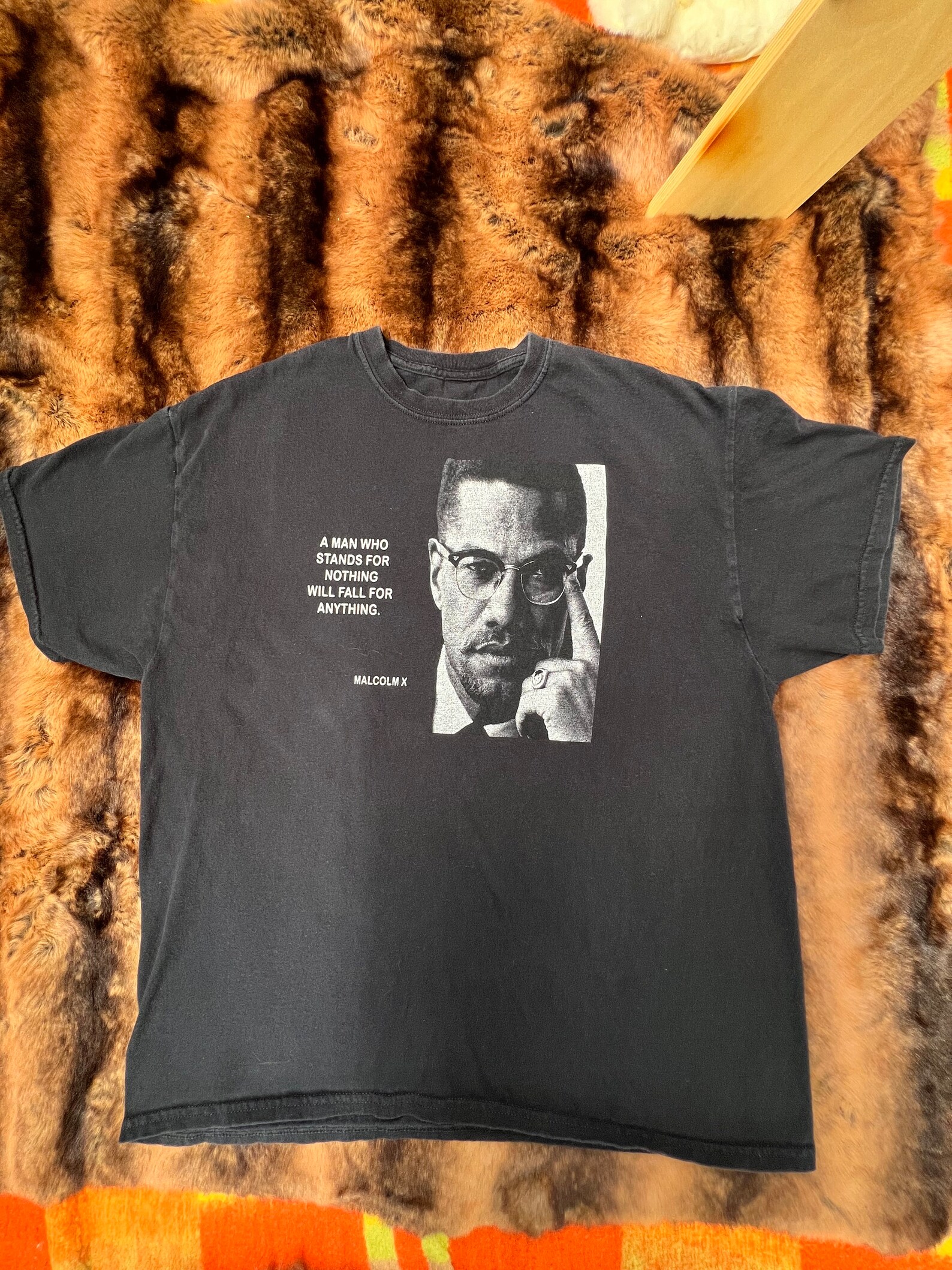 Vintage Malcom X T-shirt - Etsy