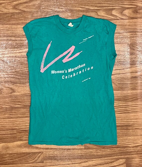 Vintage la marathon t-shirt - Gem