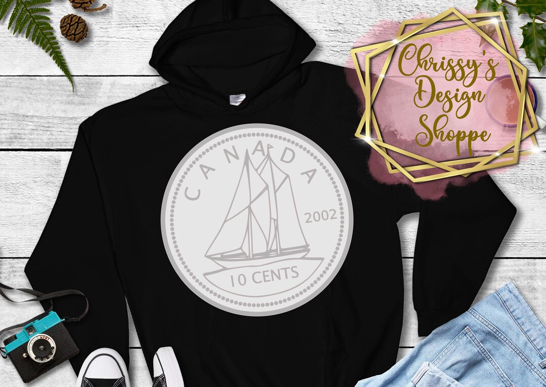 Canadian Dime SVG DXF Cut File - Etsy