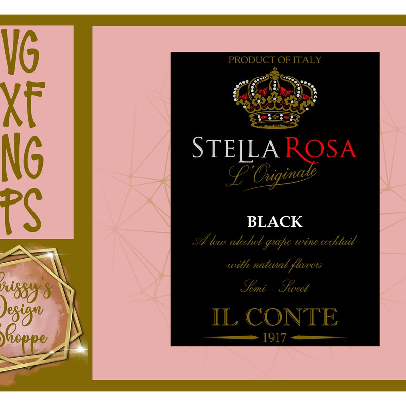 Stella Rosa Label - Etsy