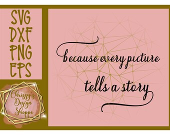 Tells a Story Svg - Etsy