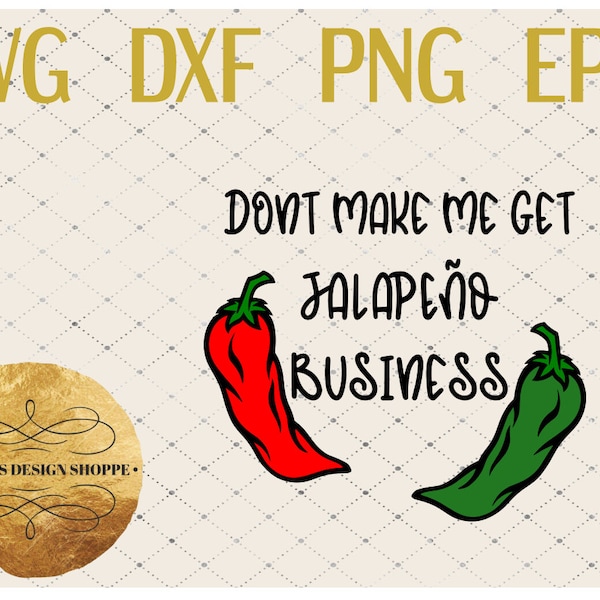 Jalapeno Svg - Etsy