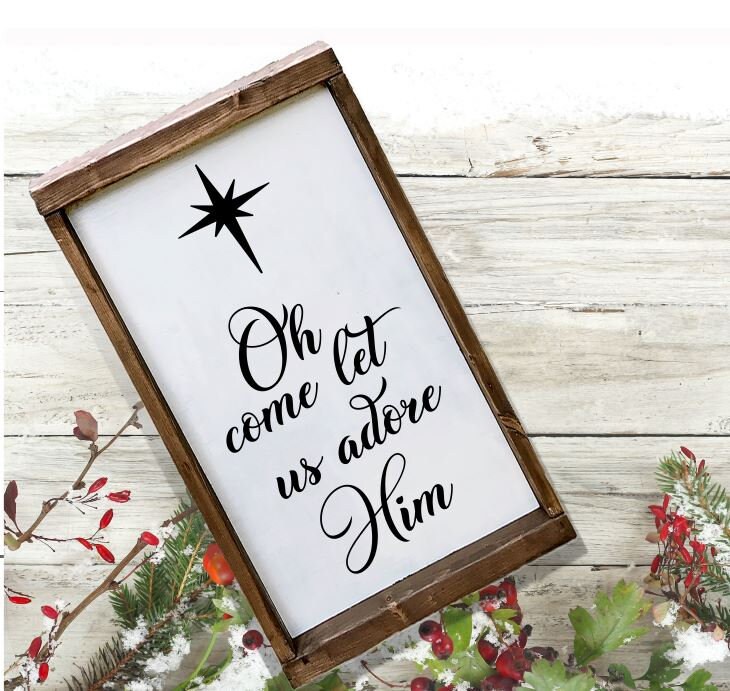 Religious Christmas Bundle 8 Files SVG DXF Cut File - Etsy