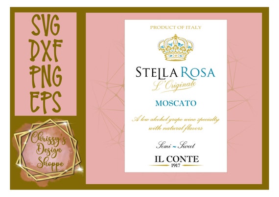 Moscato Wine Label - Etsy