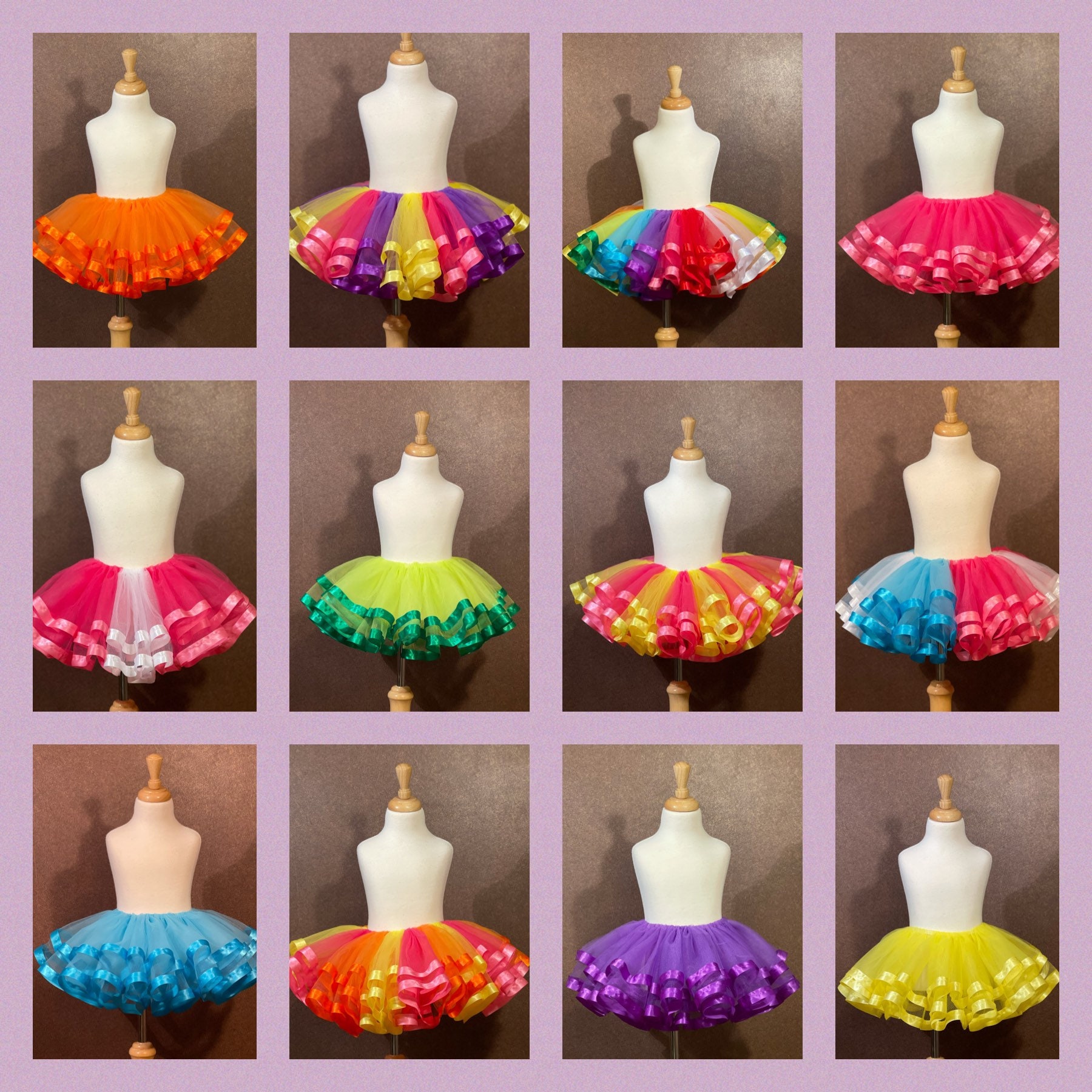 Purple Birthday Tutu / Birthday Tutu for Girl / Purple | Etsy