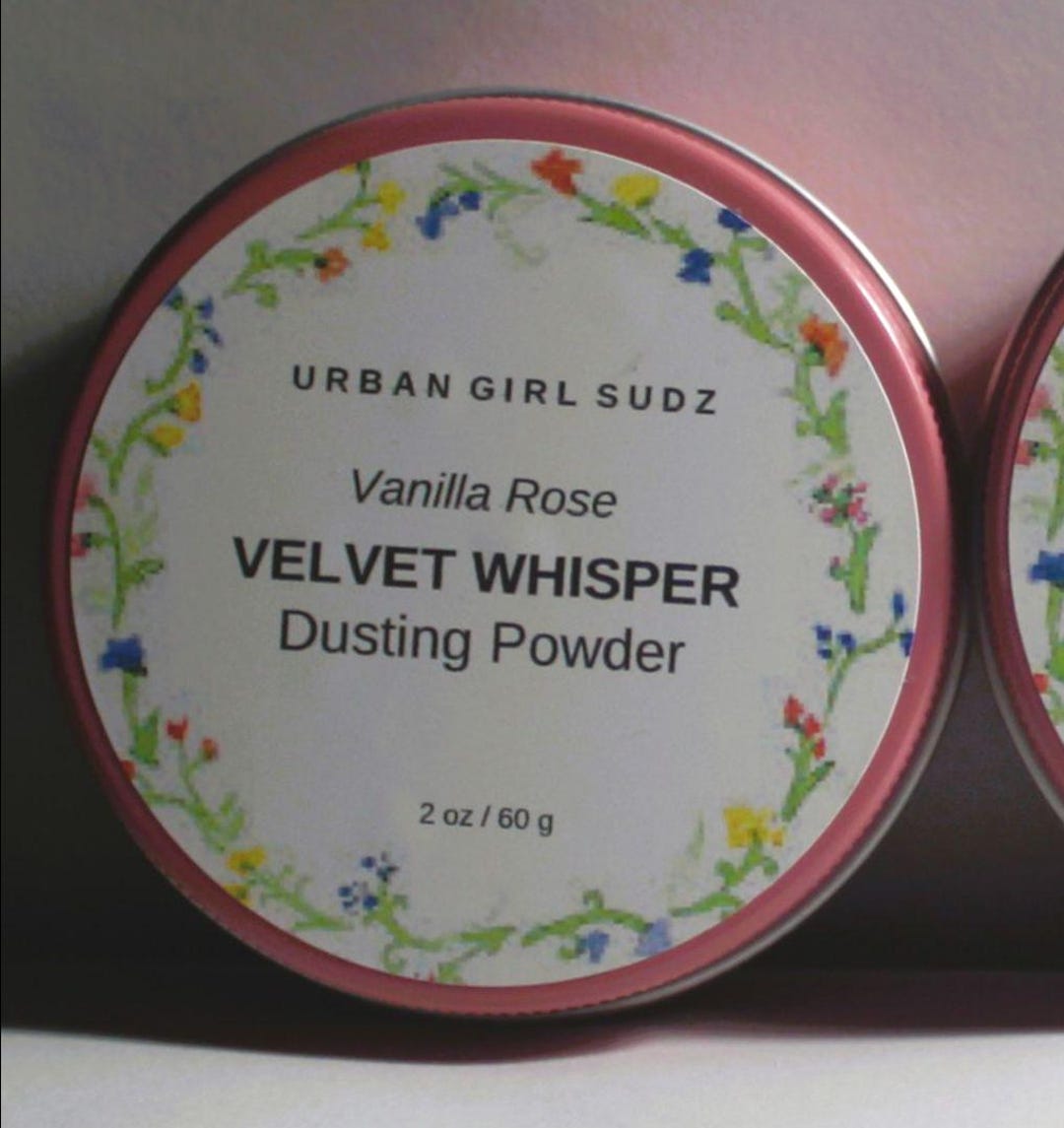 Talc Free Body Dusting Powder. Vanilla Damask Rose (AKA Nillarose) - Etsy