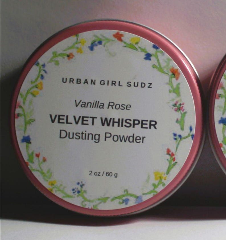 Talc Free Body Dusting Powder. Vanilla Damask Rose (AKA Nillarose) - Etsy