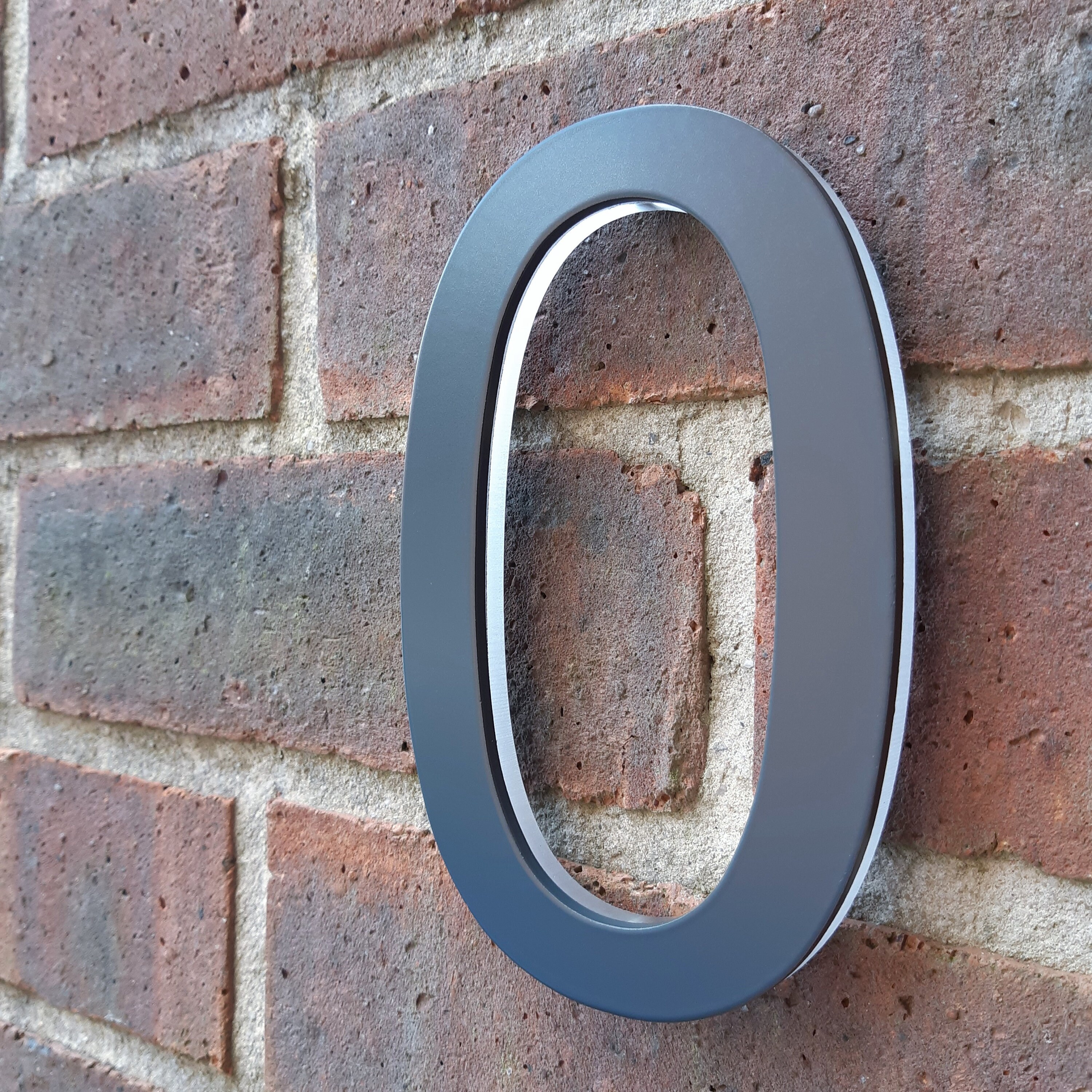 3D House Numbers Anthracite Grey House Numbers Modern 3D - Etsy UK