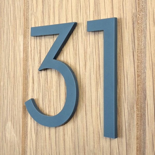 Stick on Door Number - Etsy UK