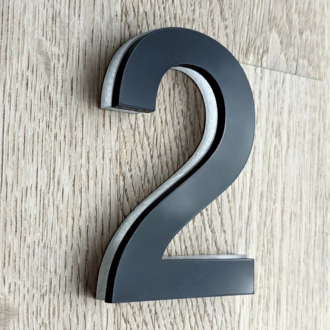 3D House Number - 3D Door Numbers - 3D Acrylic Door Numbers - Acrylic ...