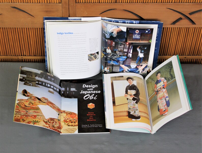 5 Vintage Books - Beyond the Tanabata Bridge, Traditional Fabrics ...
