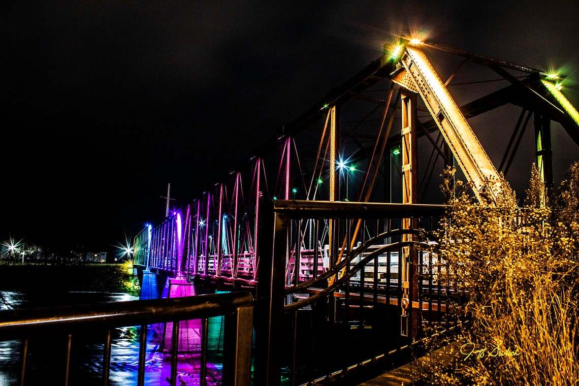 LIGHTED BRIDGE - Etsy