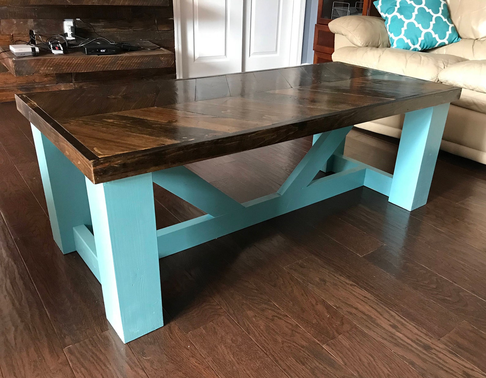 Chevron Coffee Table - Etsy