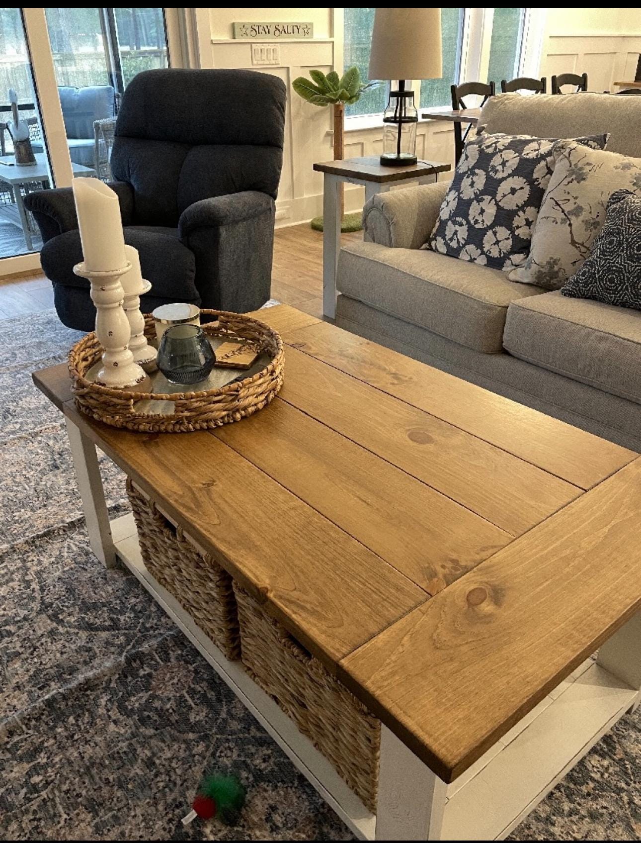 Chevron Coffee Table - Etsy