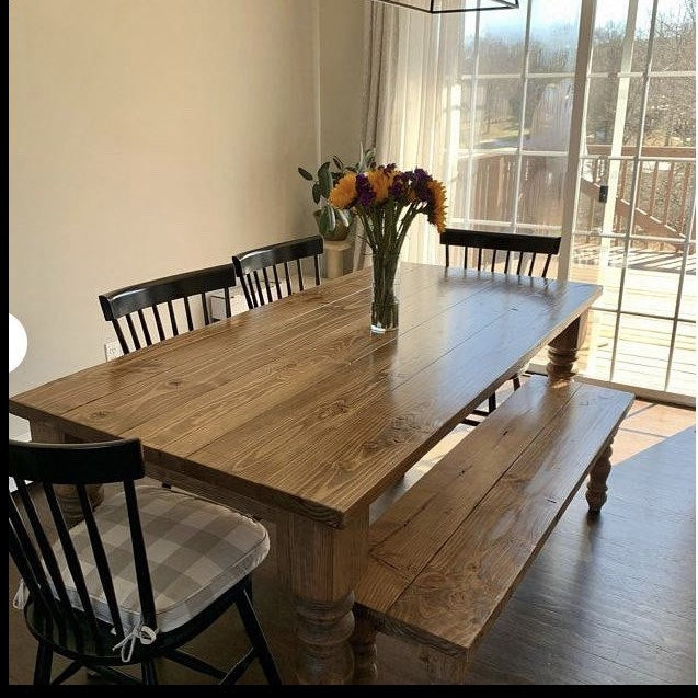 Farm Table Farmhouse Table Dining Room Table Table - Etsy