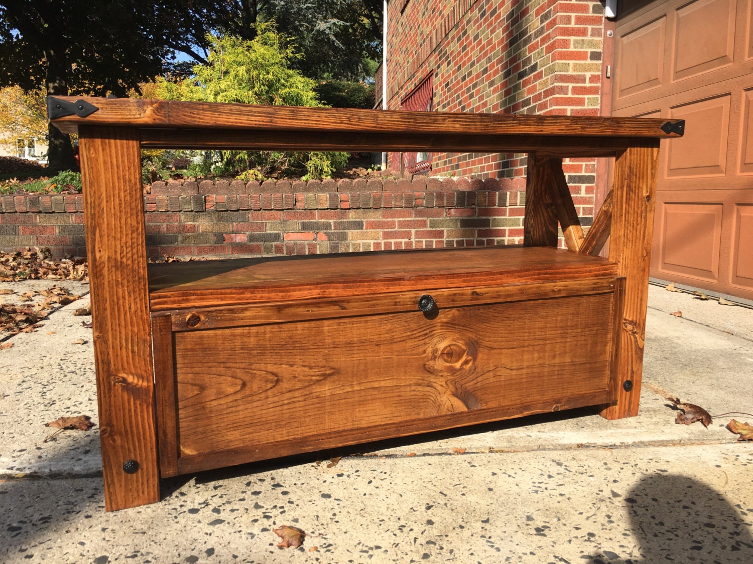 Farmhouse Rustic Tv Stand - Etsy