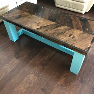 Chevron Coffee Table - Etsy