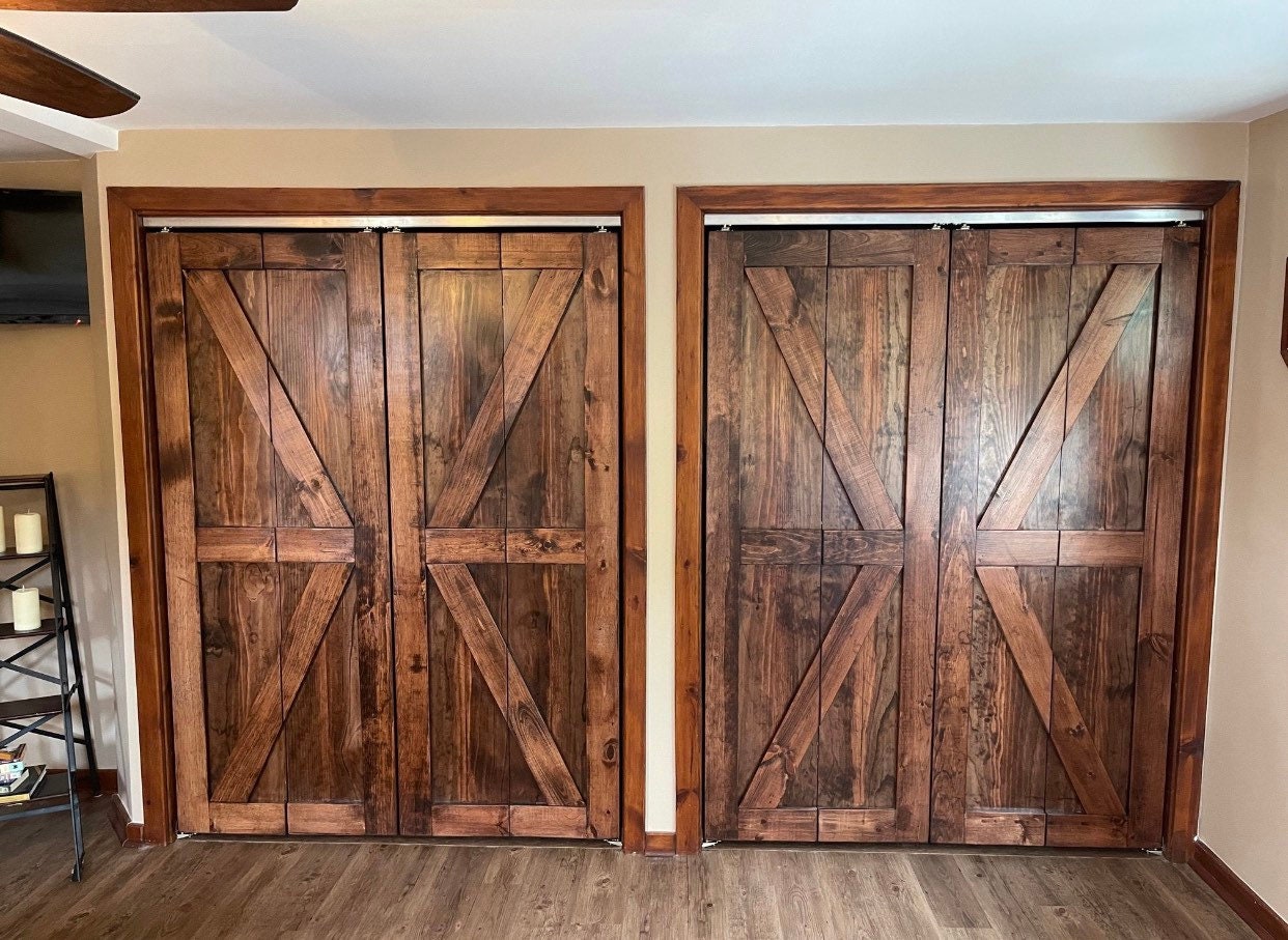 Bi-fold barn door | Etsy