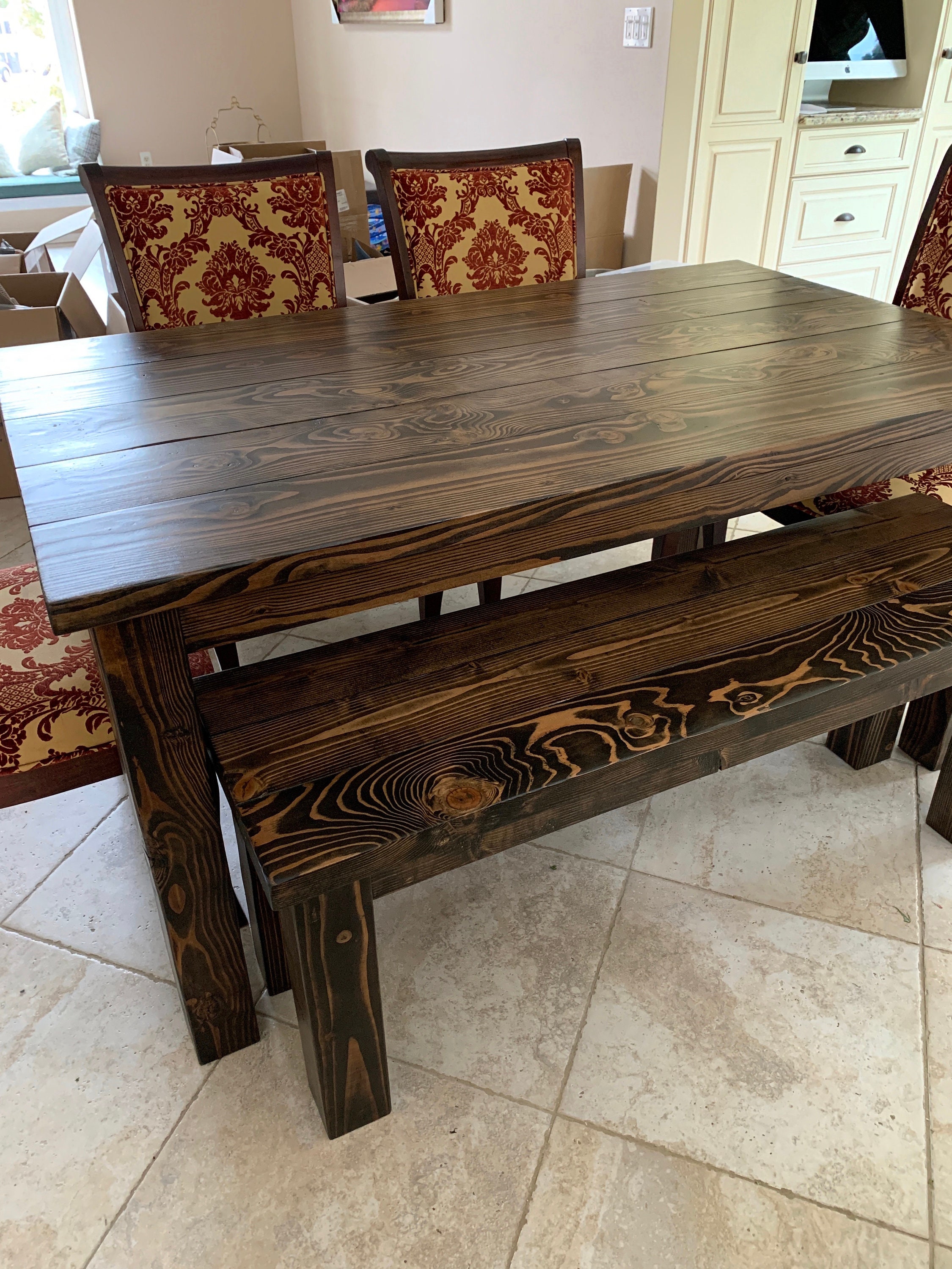 Farm Table Farmhouse Table Dining Room Table Table - Etsy
