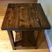 Farmhouse Rustic Side Table - Etsy
