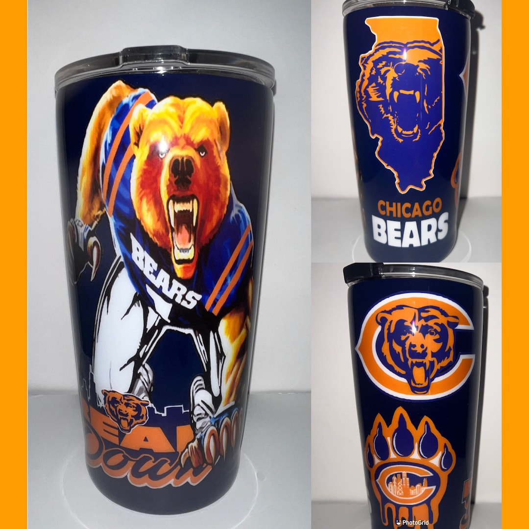 Chicago Bears Cup Gift - Etsy