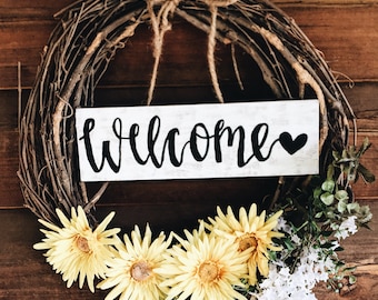 Cute welcome sign | Etsy